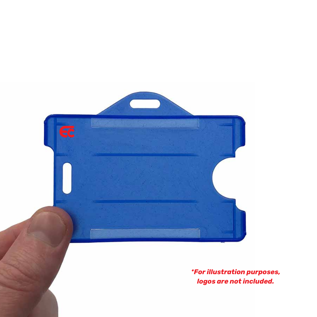 Blue name badge holder | ID cardholder suppliers South Africa – Easi-card