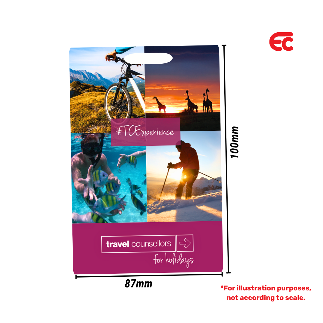 Oversized plastic cards – Easi-card