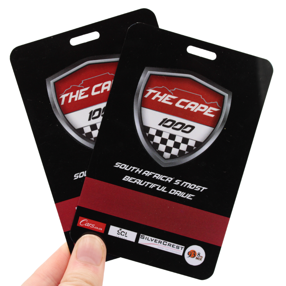 Oversized plastic cards – Easi-card